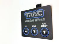 China Rim Embossing ESD Membrane Panel Switches Tact Buttons For Anchor Winch for sale