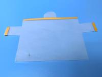 China Semi Opaque Flat Mouth Tracing Paper Film For Package Trace Envelope Paper for sale