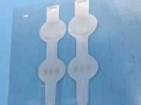 China Customizable Electrostatic Protective Film With Tracking Paper Packaging for sale