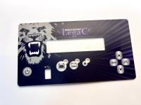 China OME Digital Printing Good Feedback Button Membrane Switches Factory To Douglas Battery for sale
