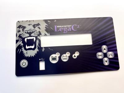 China OME Digital Printing Good Feedback Button Membrane Switches Factory To Douglas Battery for sale