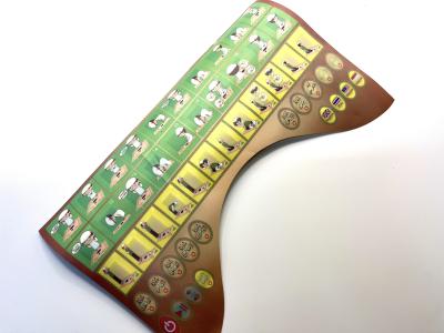 China Mate Polyester Tactile Custom Graphic Overlay For Medical for sale