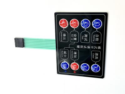 China Customizable Embossing Tactile Switch Keyboard 3M Adhesive for sale