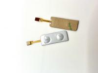 China FPC Flex Circuit Two Tactile Metal Dome Switch With 1.0MM Pitch Of ZIF Connector for sale