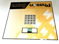 China Glossy Polyseter Solid Printing Membrane Switch Keypad For Ventilation Fan Control for sale