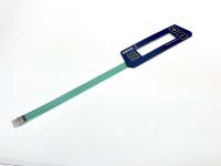 China Customizable Matte Coating PC Standard Membrane Switch With Transparent LCD Window for sale