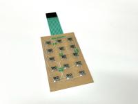 China 100MA Max Current PET Silver Circuit Capacitive Membrane Switches With 4 Layers for sale