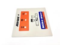 China Customized Backlit Control Panel Graphic Overlays Printings In Durable Materials for sale