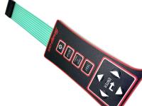 China Silicone Waterproof Membrane Switch Contact Chatter Time ≤5ms Custom Design for sale