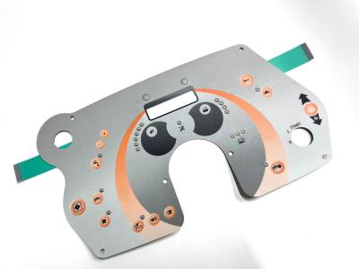 China Automatic Printing Matrix Tactile Switch Keypad Embeded Flexible Prototype for sale