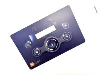 China Texture Mylar Side LED Custom Membrane Switches With Molex 0.5MM Pitch for sale