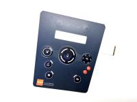 China Rim Embossing Keys Laser Membrane Switch Keypad Panel Foil Inkjet Printing for sale