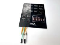 China Electronic Reverse Printing Momentary Push Button Switch With High Performance for sale