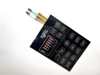 China Customize Laser Cutting Fpc Switch With Plastic Film Printing Two Keys for sale