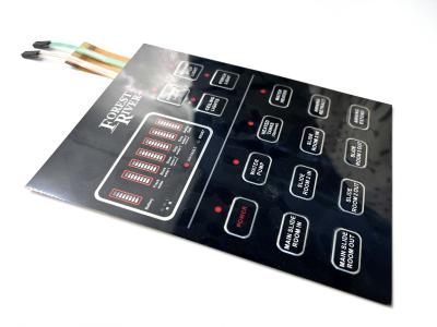 China Customizable Stock Membrane Switch Keypad High Effective For Electric Fan for sale