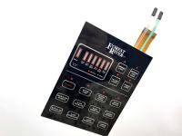 China Customizable Stock Membrane Switch Keypad High Effective For Electric Fan for sale