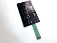 China UL Certification Two Button Membrane Keyboard Pcb For Power Control Module for sale