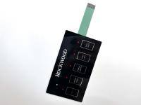China LED Backlight Screen Printing  Membrane Keypad Suppliers With Transparent Window Display for sale