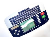 China One Clik Button Embossedkeypad Switch Panel With Flexible Copper Cable for sale