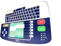 China Rim Embossing Keys Laser Momentary Tactile Tact Push Button Switch Panel Foil Inkjet Printing for sale