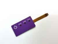 China 7 Way 0.1 Pitch Single Row Crimp Housing Tactile On Off Switch With LED For Temperature Controller for sale