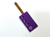China 7 Way 0.1 Pitch Single Row Crimp Housing Tactile On Off Switch With LED For Temperature Controller for sale