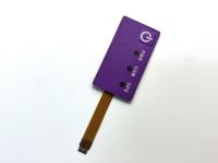 China Poly Dome PET Circuit Pc Membrane Switch Power Saving With Silver Paste for sale