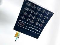 China 1.0MM ZIF Connector Embedded Industrial Membrane Switches For Hairdressers for sale