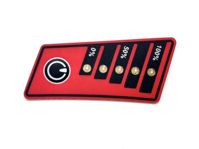 China Free Proof  EL Membrane Keypad Overlay For Industry Equipment for sale