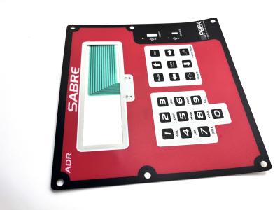 China Conductive Silver Ink Printing Waterproof Flexible Membrane Switches For WIFI Telecommunication Device for sale