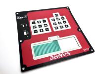 China Conductive Silver Ink Printing Waterproof Flexible Membrane Switches For WIFI Telecommunication Device for sale