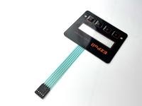 China Chemical Resistant Industrial Membrane Switch Connectors With Embossing Options for sale