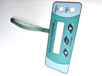 China Polyester One Membrane Switch Keypads 3M Adheisve For Application Controls for sale