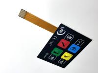 China Custom Design LED / SMD Light Membrane Keypad With Led For Automotive Dashboards for sale