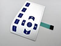 China Industrial Polyester Membrane Touch Switch With Flex Adhesive Layer for sale