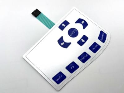 China Key Pad Instrument Tactile Switch Keyboard With 2.54MM Pitch Female Connector for sale