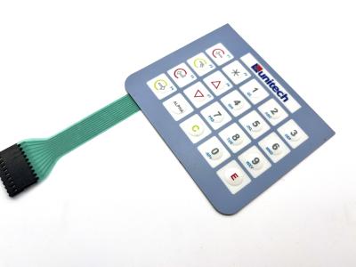 China Automatic Printing Matrix Push Button Switch Embeded Flexible Prototype for sale