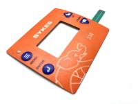 China 240gm Trip Force 3 Contact Domes Membrane Switch Supplier With ROHS Compliant for sale
