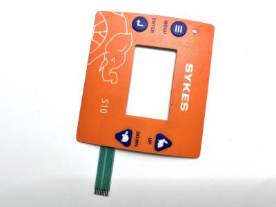 China 240gm Trip Force 3 Contact Domes Membrane Switch Supplier With ROHS Compliant for sale
