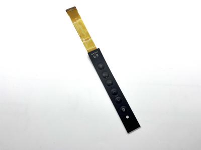 China Flexible 1.25MM Pitch Etch Copper Small Tactile Switch With 3M Adhesive for sale
