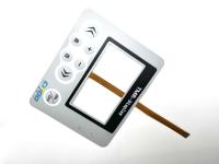 China Grossly Transparent LCD Screen Mechanical Keyboard Switch Types With Metal Dome for sale