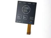 China EL Backlit Poly Right Angle Tactile Switch Customized For Household Appliances for sale