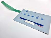 China Screen Printing Keypad Switch Panel Silver Conductive Circuit With 2.54MM Pitch for sale