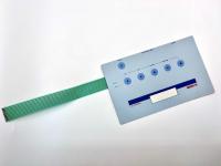 China EL Backlit Poly Membrane Keypad With Led Customized For Household Appliances for sale