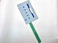 China EL Backlit Poly Membrane Keypad With Led Customized For Household Appliances for sale
