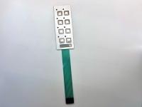 China 240gm Trip Force 3 Contact Domes Rubber Membrane Keypad With ROHS Compliant for sale