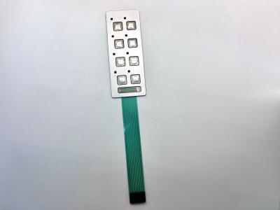 China 240gm Trip Force 3 Contact Domes Rubber Membrane Keypad With ROHS Compliant for sale