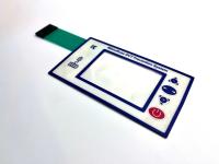 China Conductive Silver Ink Printing Keyboard Membrane Cover For WIFI Telecommunication Device for sale