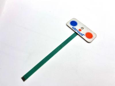 China Electronic Reverse Printing Backlit Switch Panel With High Performance for sale