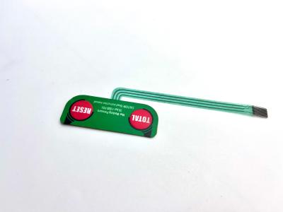 China Customizable Surface Mount Custom Membrane Keypad For Hairfoil Device for sale